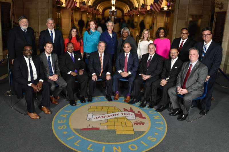 Cook County Board President, Commissioners Sworn In - eNews Park Forest