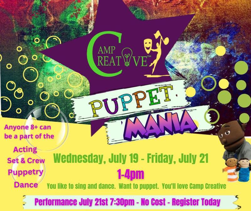 Hallelujah Temple Presents Camp Creative - eNews Park Forest